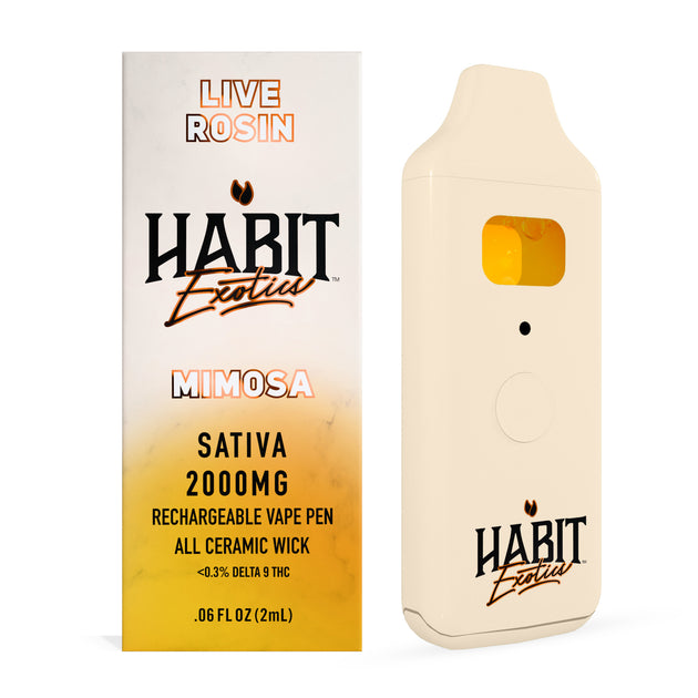 HABIT: EXOTICS LIVE ROSIN DISPOSABLE - 2G – DR.SMOKE